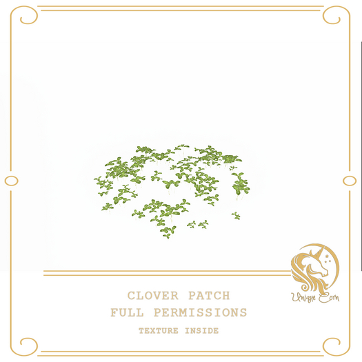 Second Life Marketplace - Full Perm Clover Patch